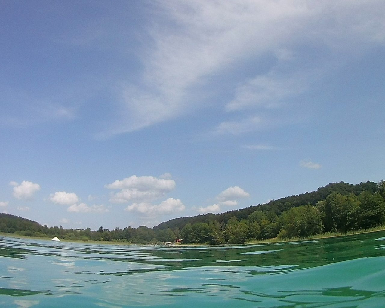 Zwei Seen mit einem Paddelschlag: Mattsee und Obertrumer See ...